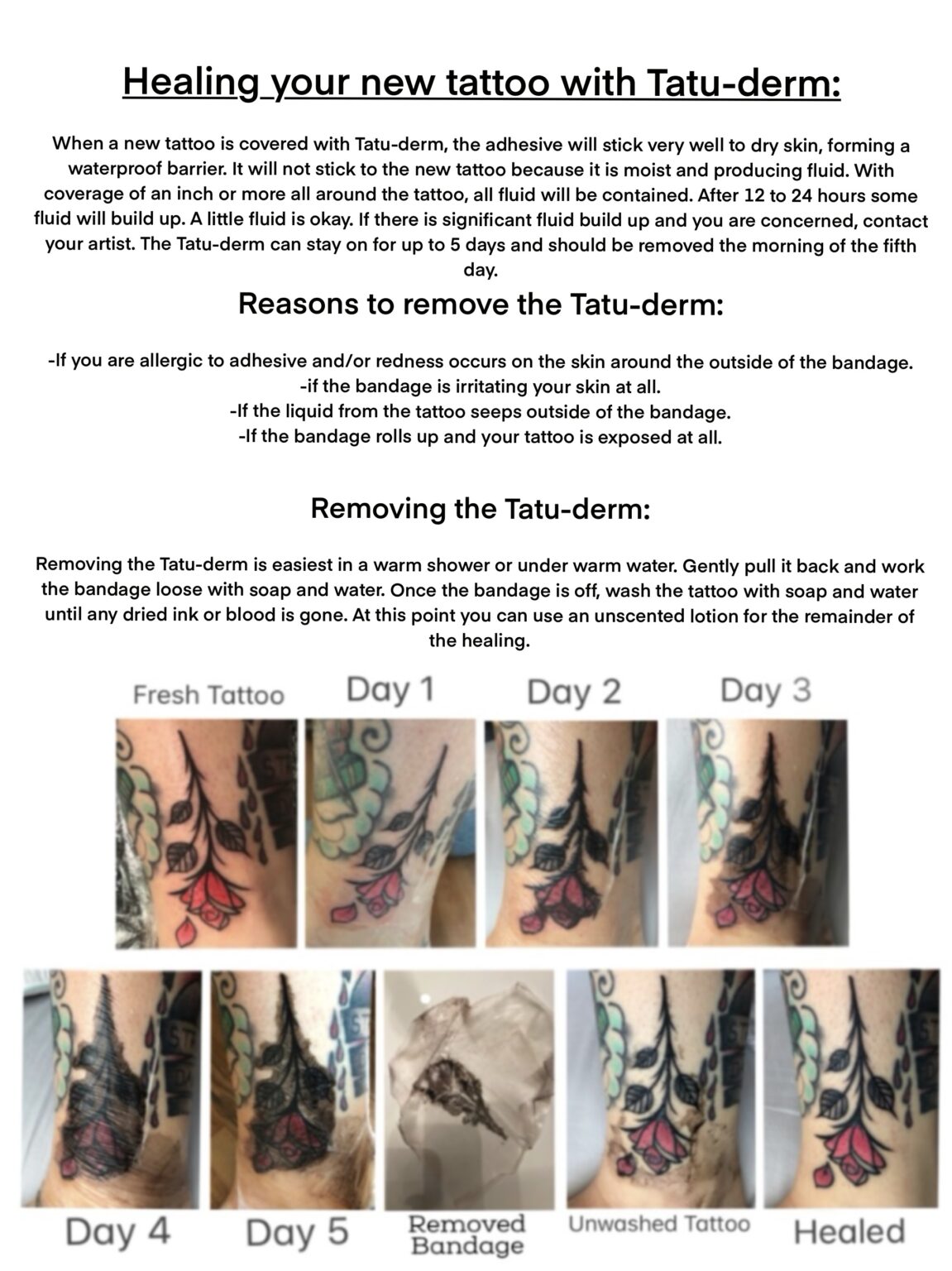Tattoo Aftercare → Tattoos by Linda